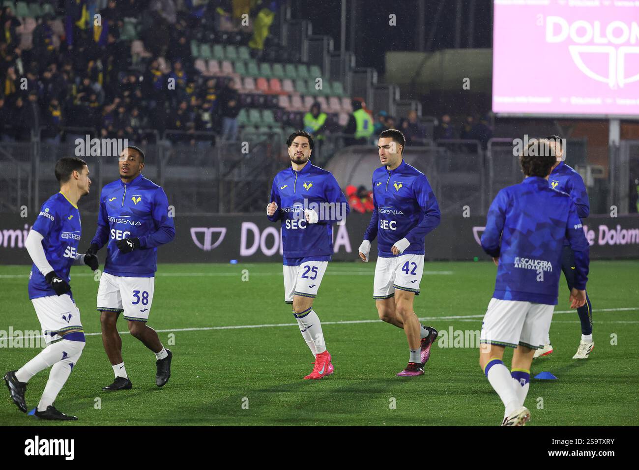 Venice, Italy. 27th January 2025; Pier Luigi Penzo Stadium, Venice ...