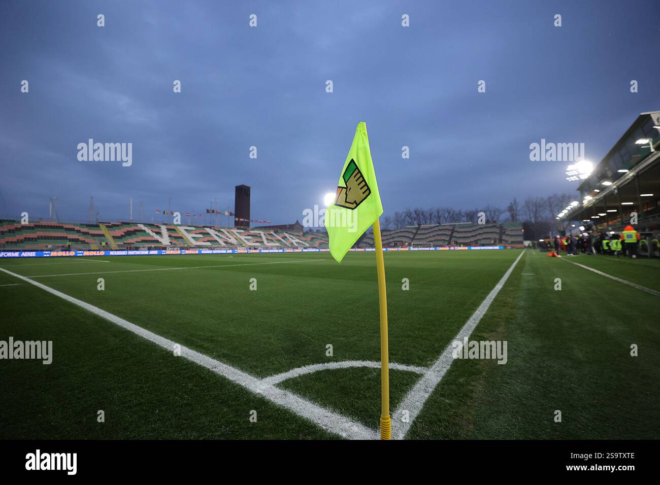 Venice, Italy. 27th January 2025; Pier Luigi Penzo Stadium, Venice ...