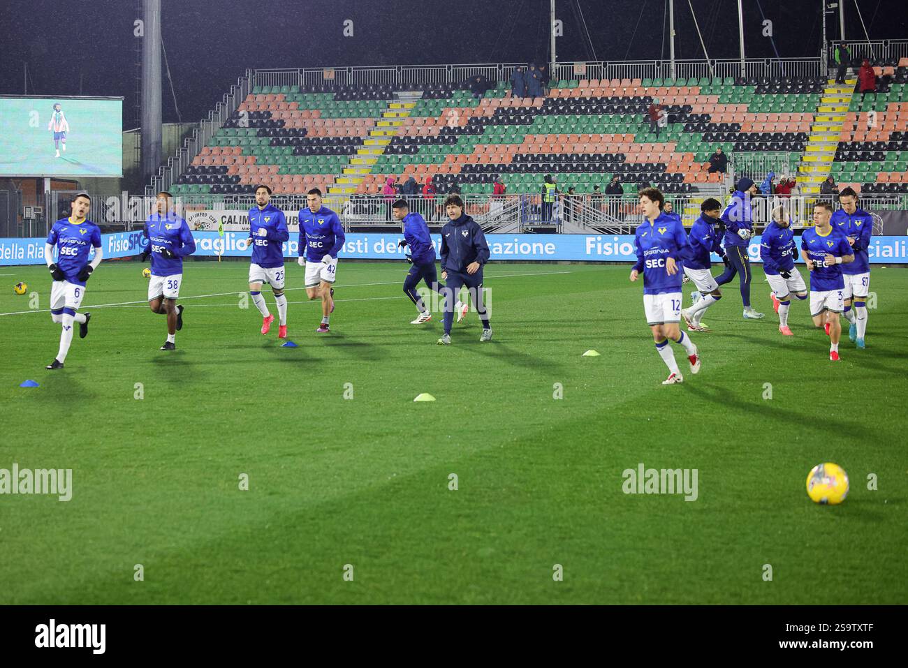 Venice, Italy. 27th January 2025; Pier Luigi Penzo Stadium, Venice ...