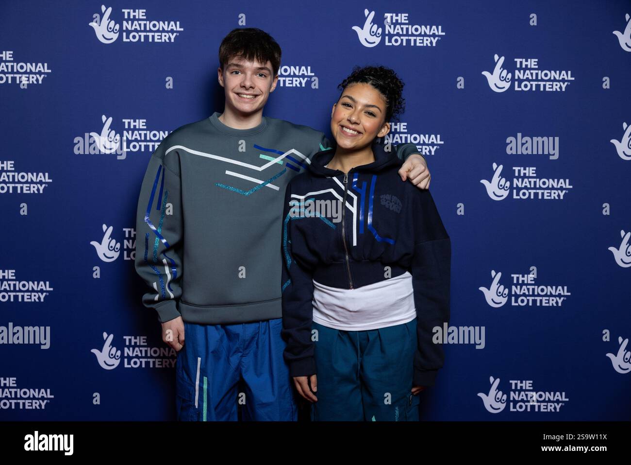 EDITORIAL USE ONLY XX attend the National Lottery's Big Night of ...