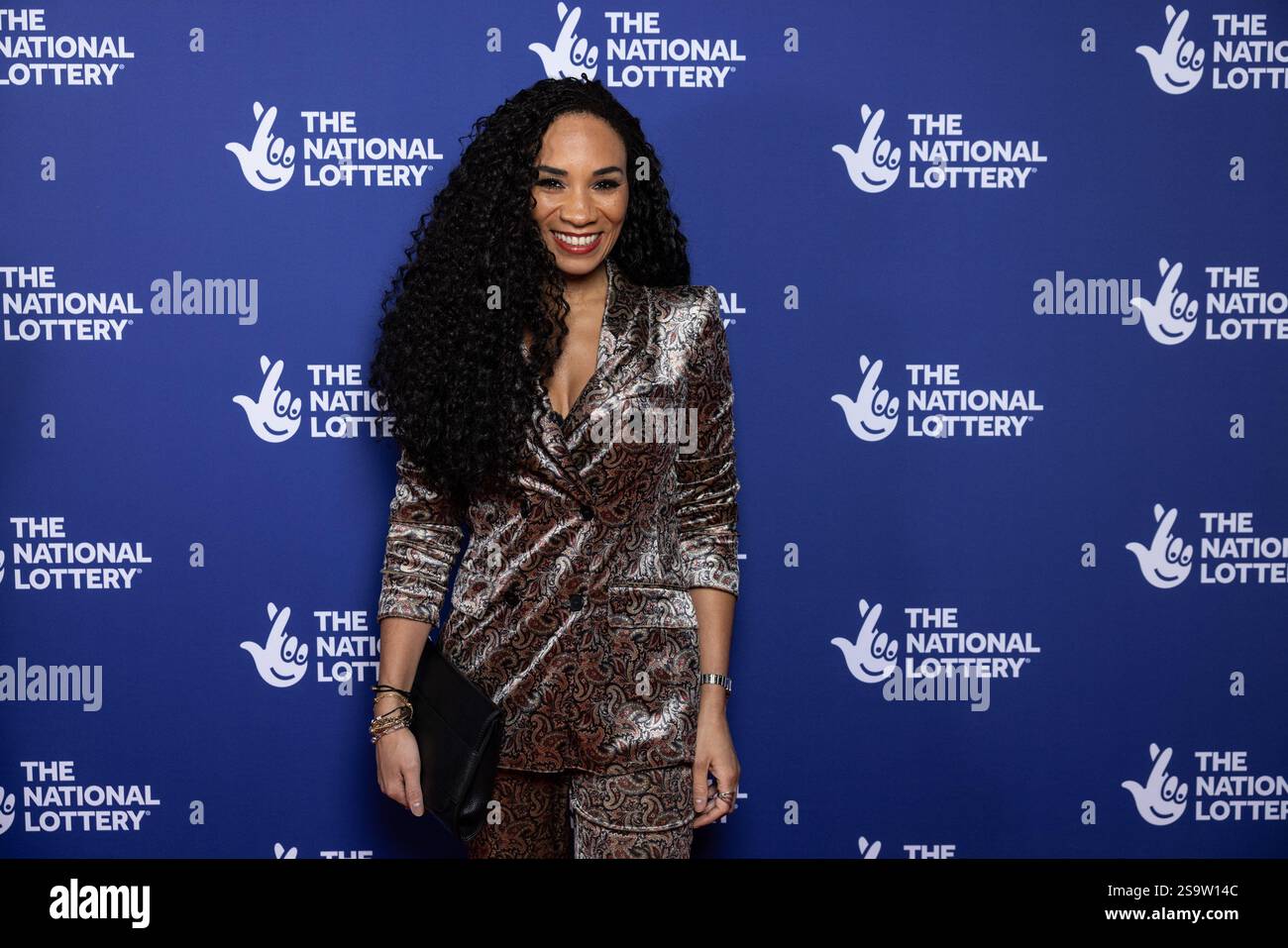 EDITORIAL USE ONLY Michelle Ackerley attends the National Lottery's Big ...