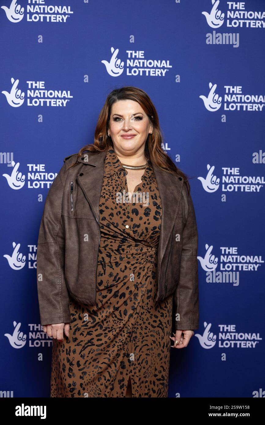EDITORIAL USE ONLY Jodie Prenger attends the National Lottery's Big ...