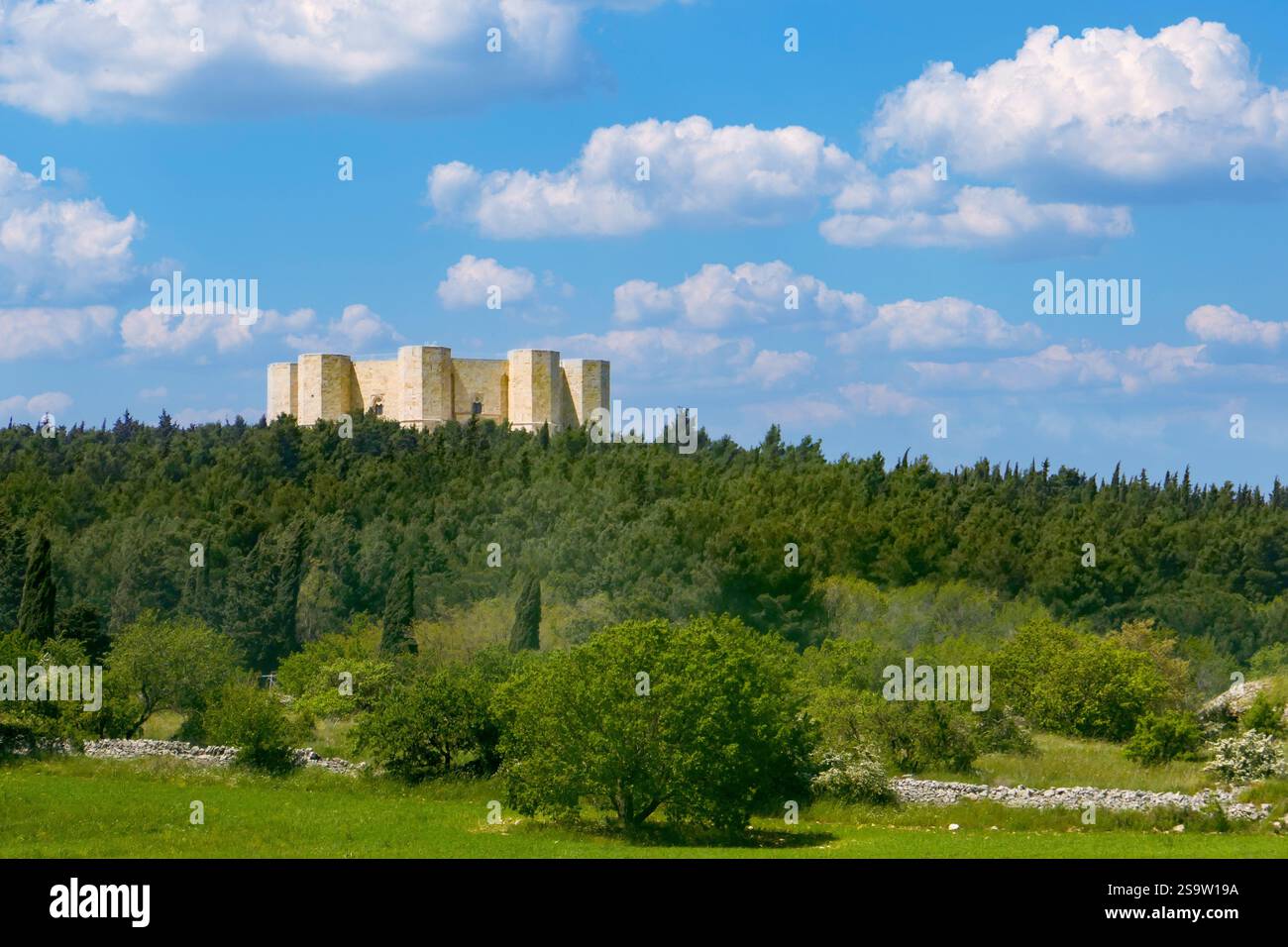 Castel del monte apulien hi-res stock photography and images - Alamy