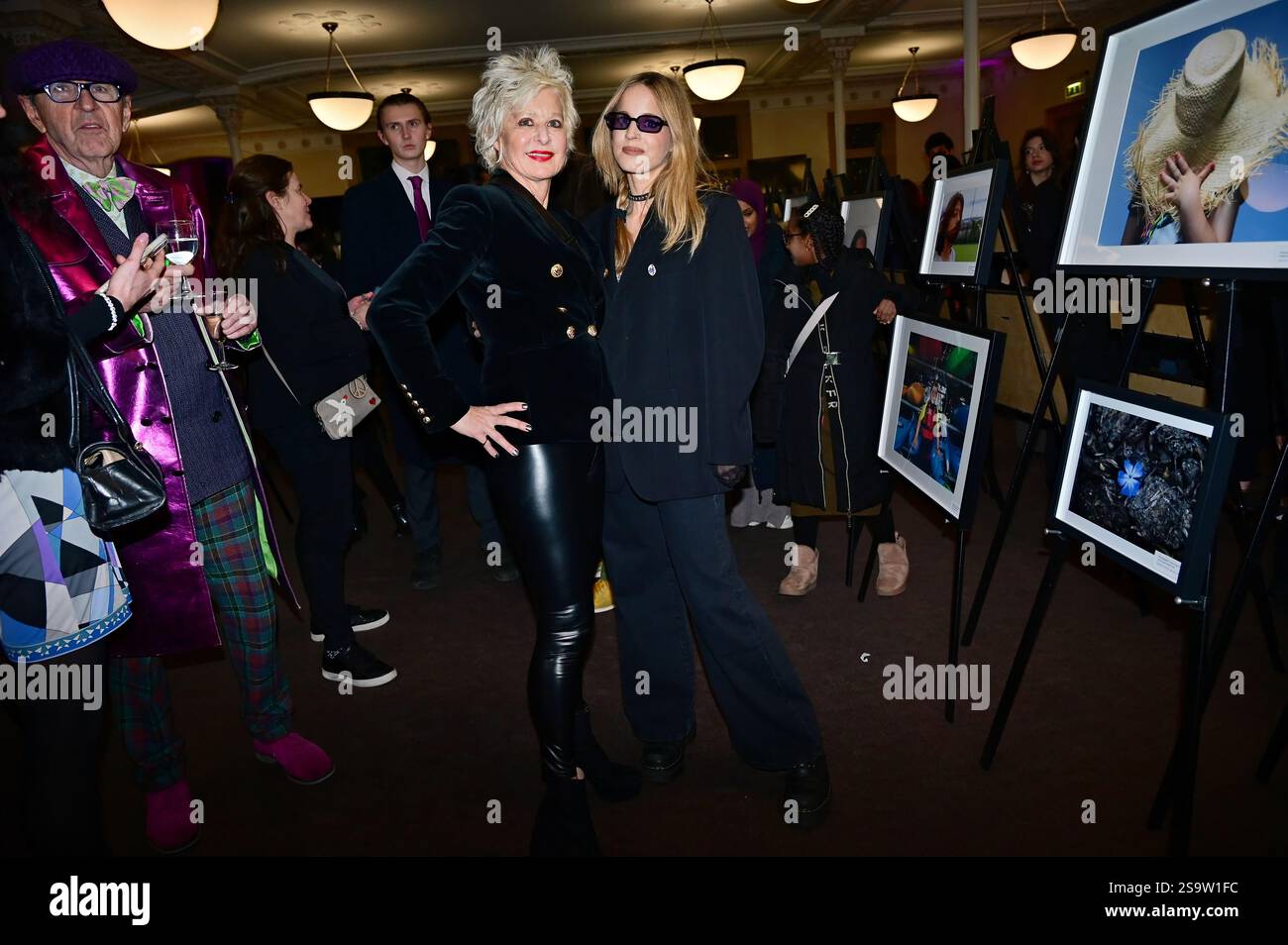 LONDON, UK. 26th Jan, 2025. Alison Jackson, Charlotte Colbert attended ...