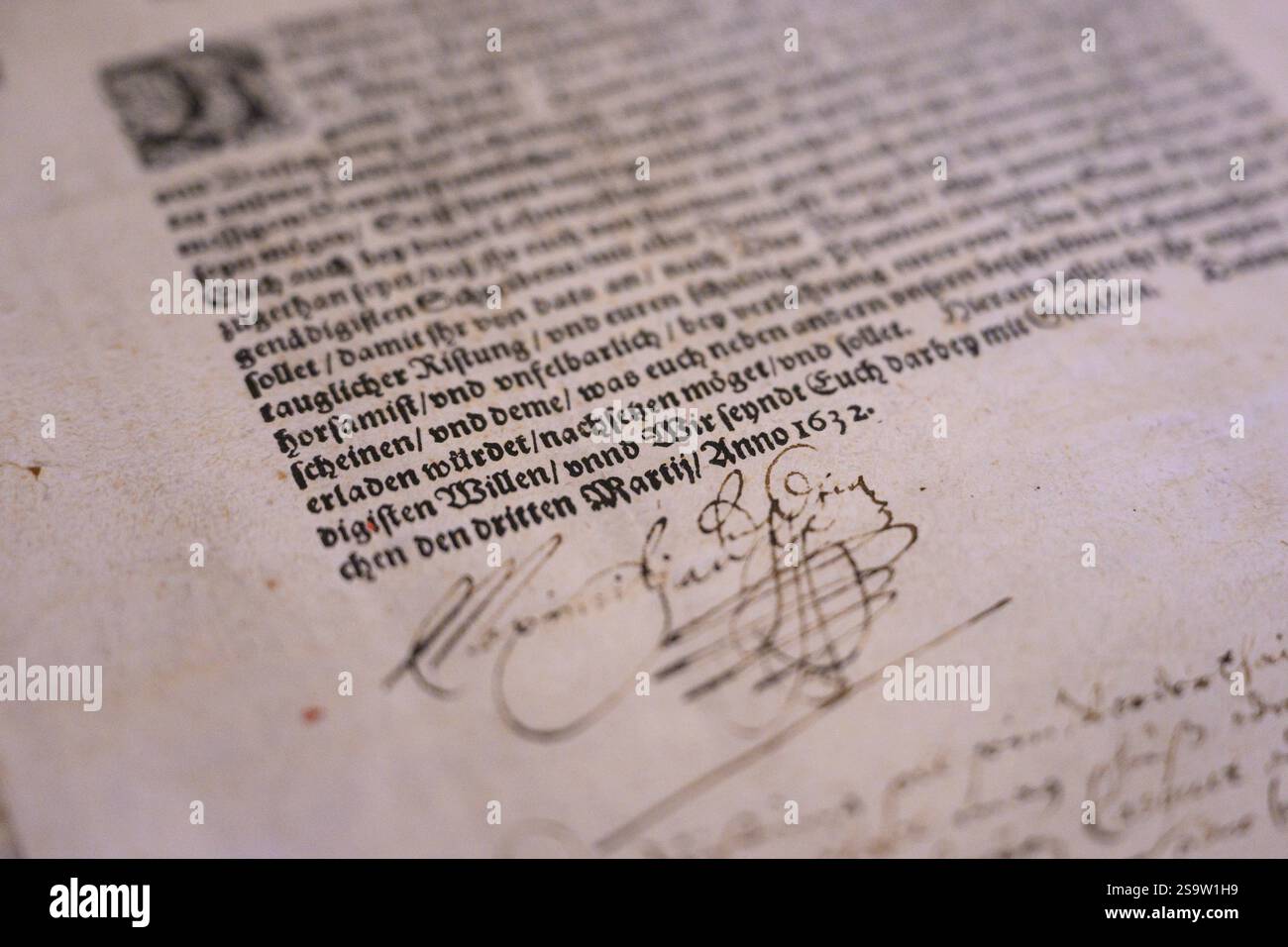 Prague, Czech Republic. 27th Jan, 2025. Pictured one of three documents ...