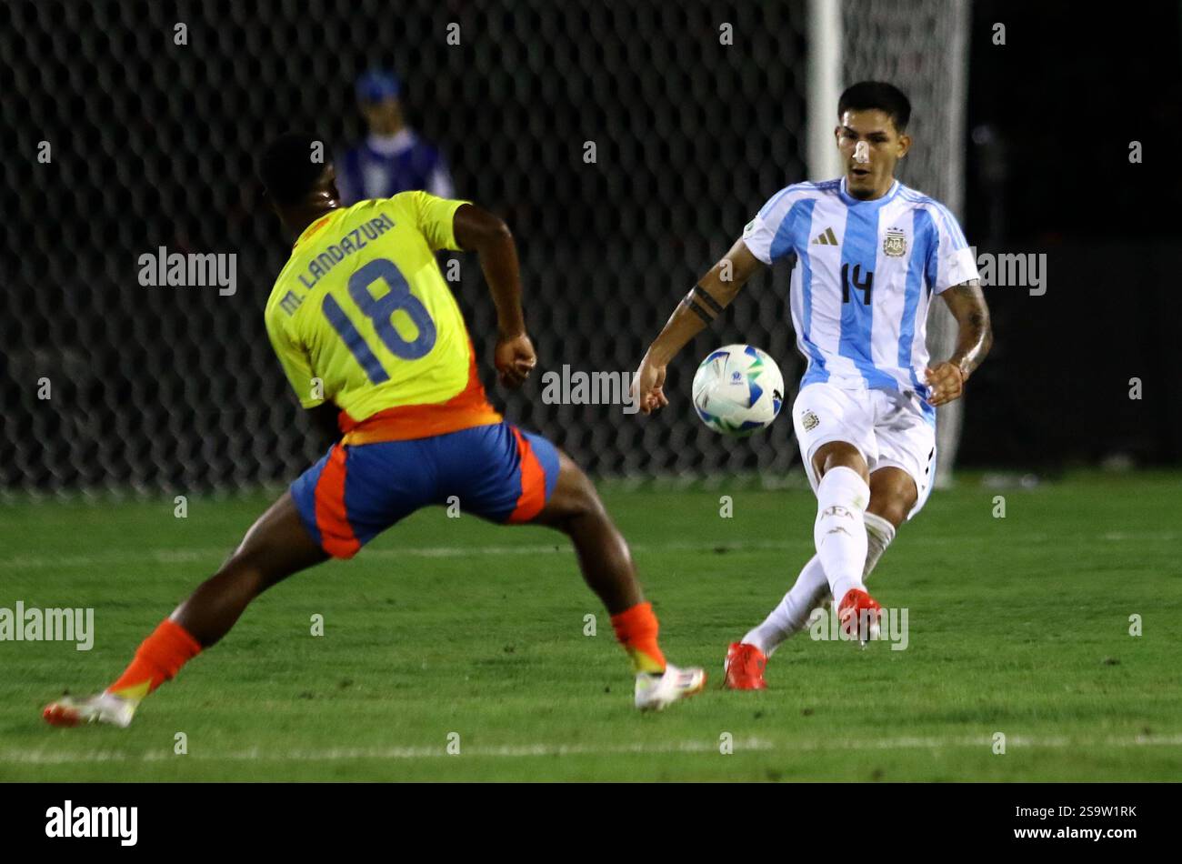 Valencia, Carabobo, Venezuela. 26th Jan, 2025. January 26, 2025. U-20 ...