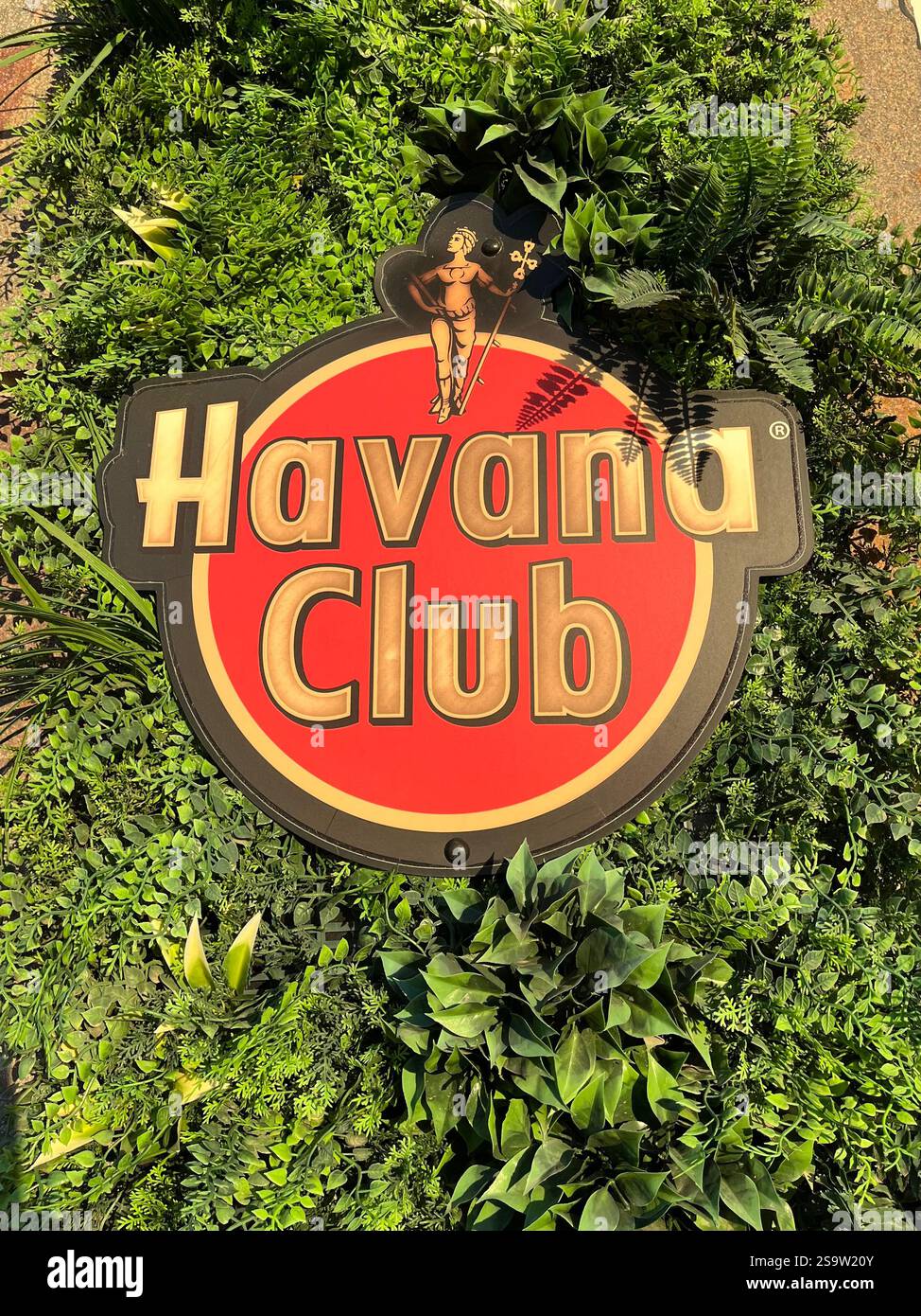 Havana club rum signage hi-res stock photography and images - Alamy