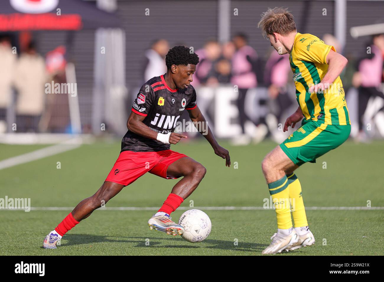 Rotterdam - Derensili Sanches Fernandes of Excelsior Rotterdam and ...