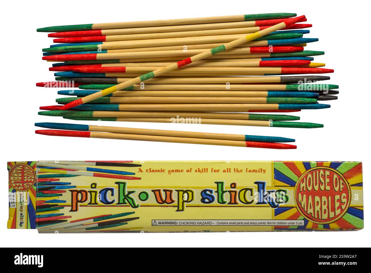 Pick Up sticks game by House of Marbles box with contents removed ...