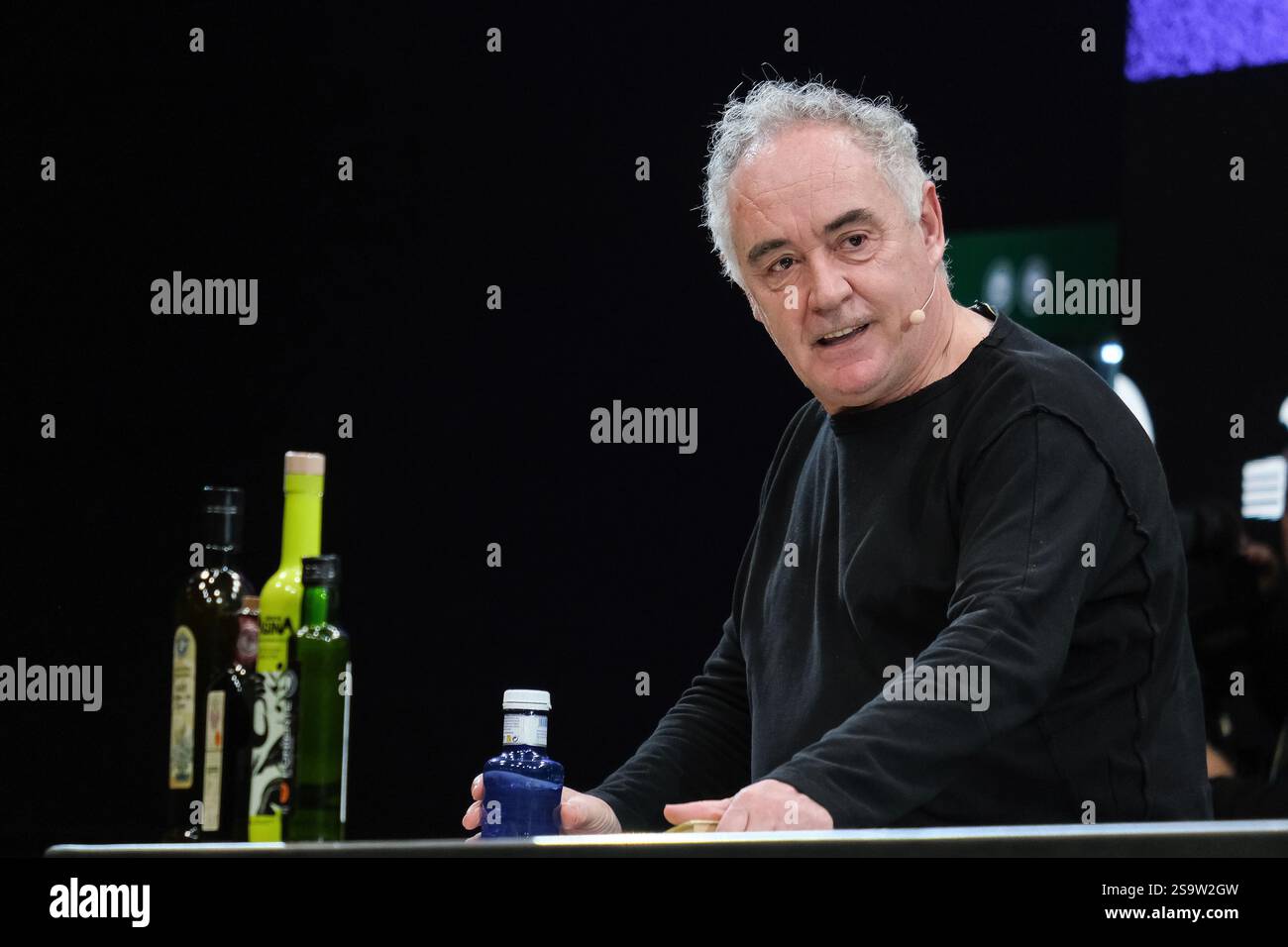 Spanish chef Ferran Adria during the 30 edition of the MadridFusion ...