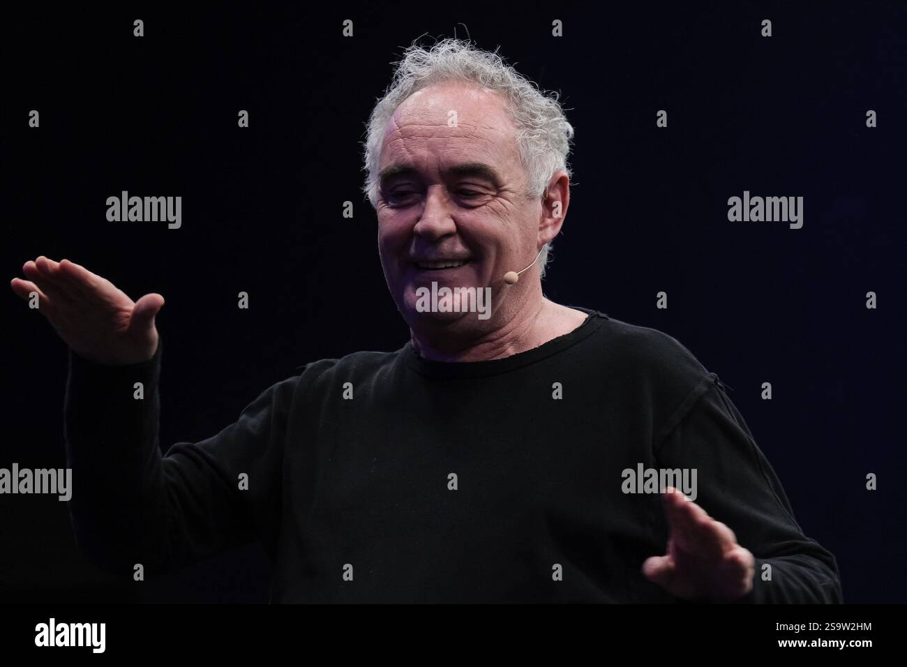Spanish chef Ferran Adria during the 30 edition of the MadridFusion ...