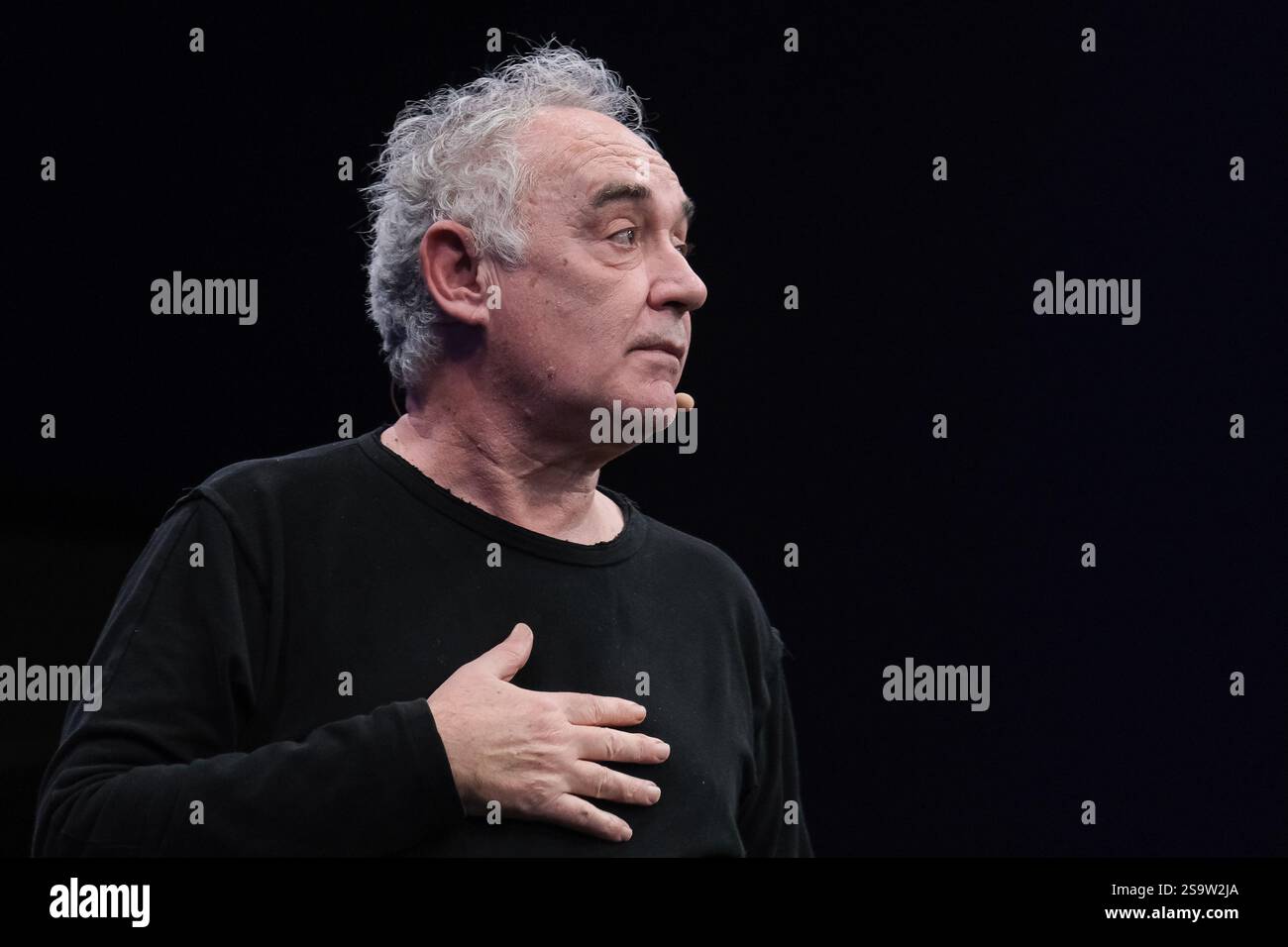 Spanish chef Ferran Adria during the 30 edition of the MadridFusion ...