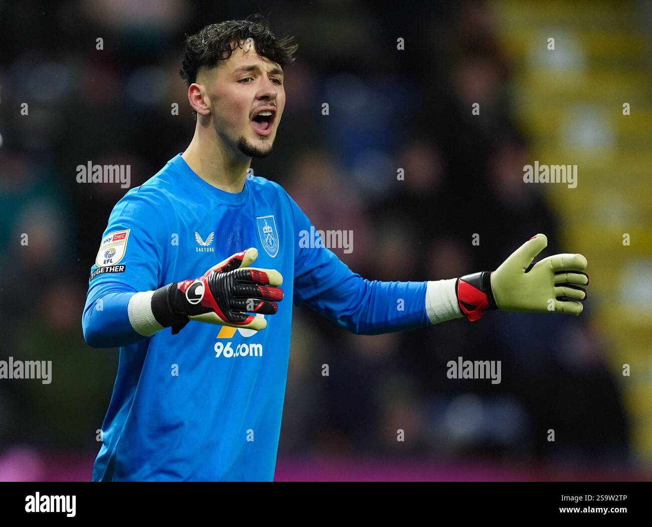 Burnley goalkeeper James Trafford during the Sky Bet Championship match ...