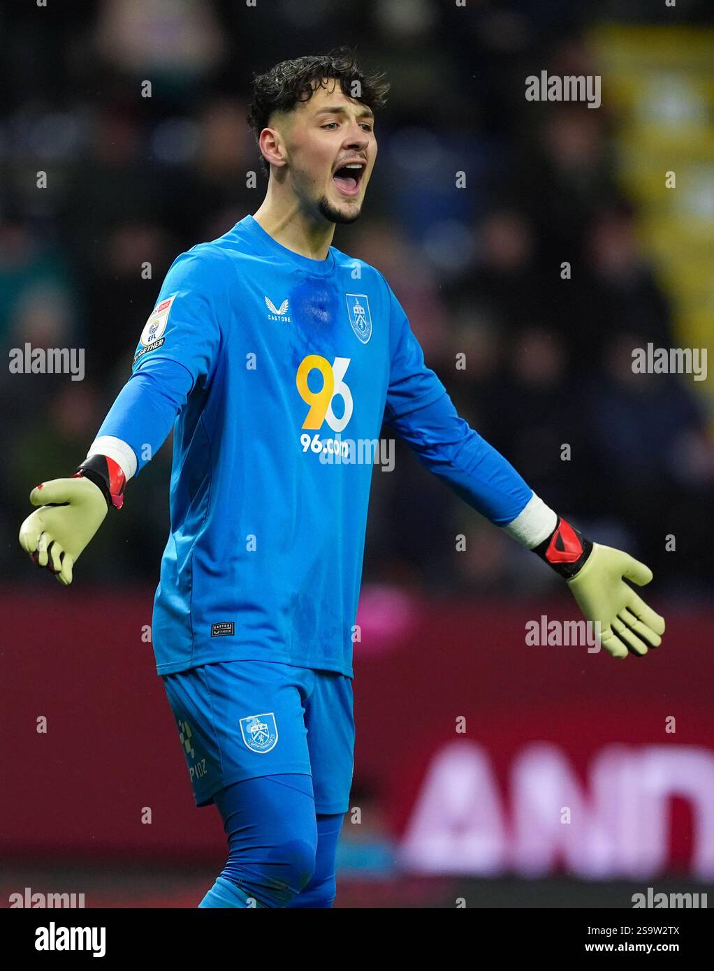 Burnley goalkeeper James Trafford during the Sky Bet Championship match ...