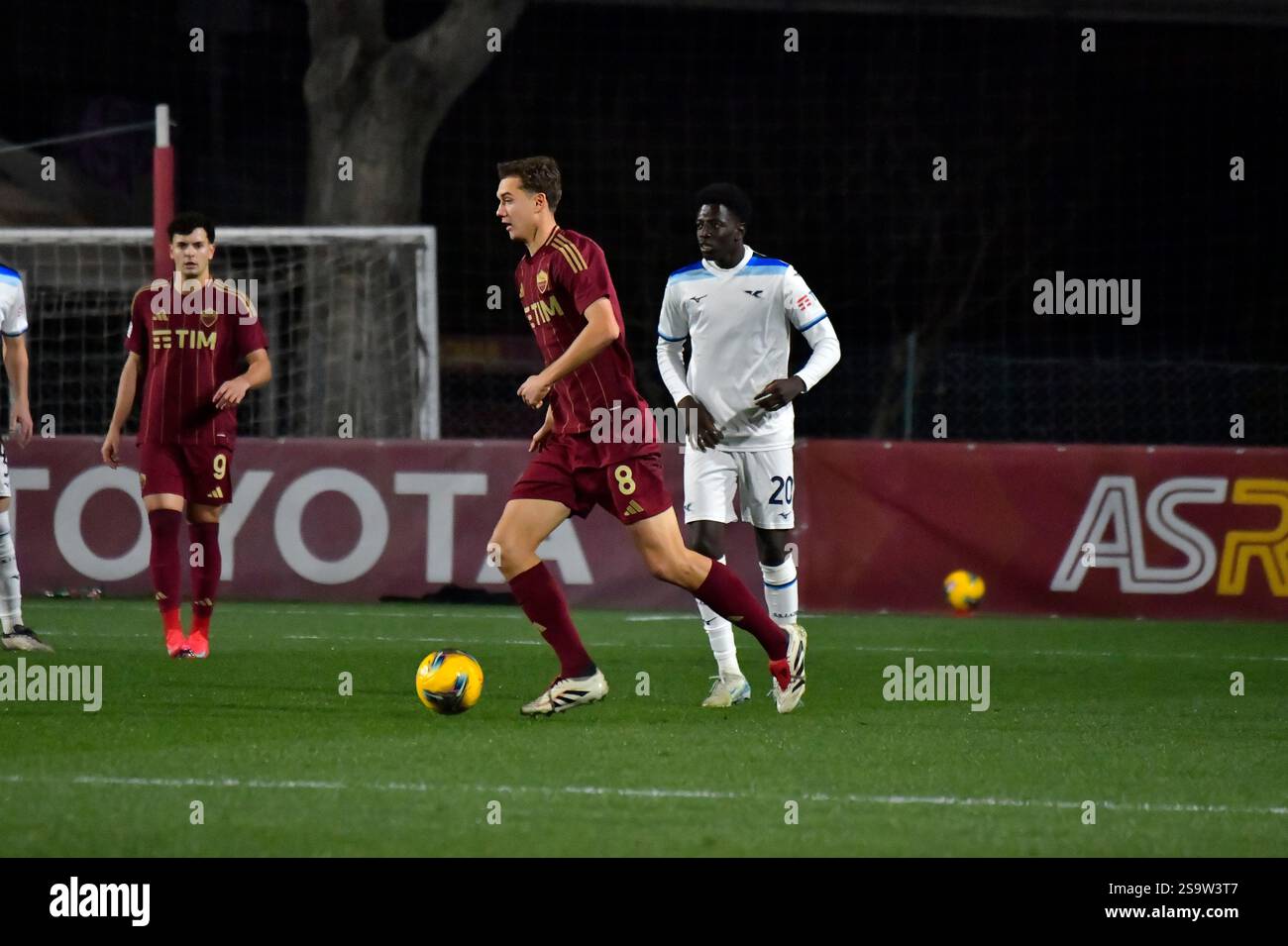 Rome, Italy. 27 Jan, 2025. Sergej Levak of Roma U20 - Roma U20 vs Lazio ...