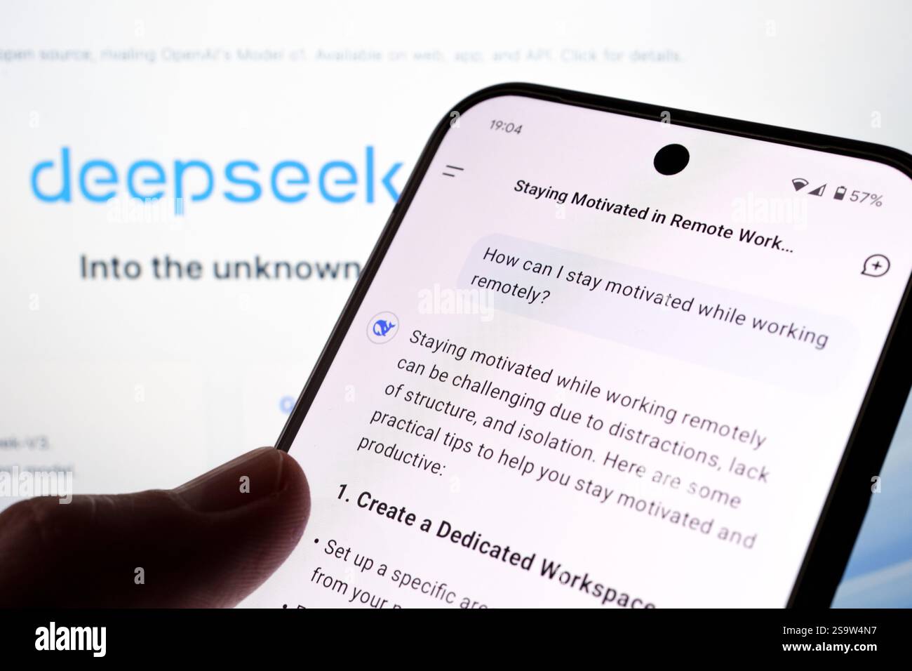 Hangzhou deepseek artificial intelligence basic technology resea hi-res stock photography and ...