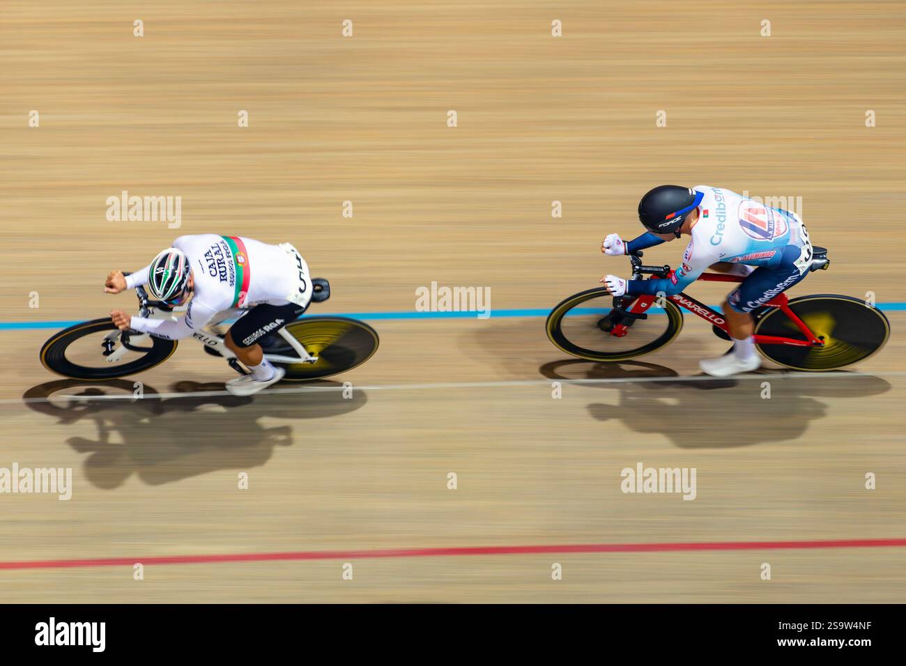 Anadia, Portugal. 25th Jan, 2025. Velodromo Nacional de Sangalhos The ...