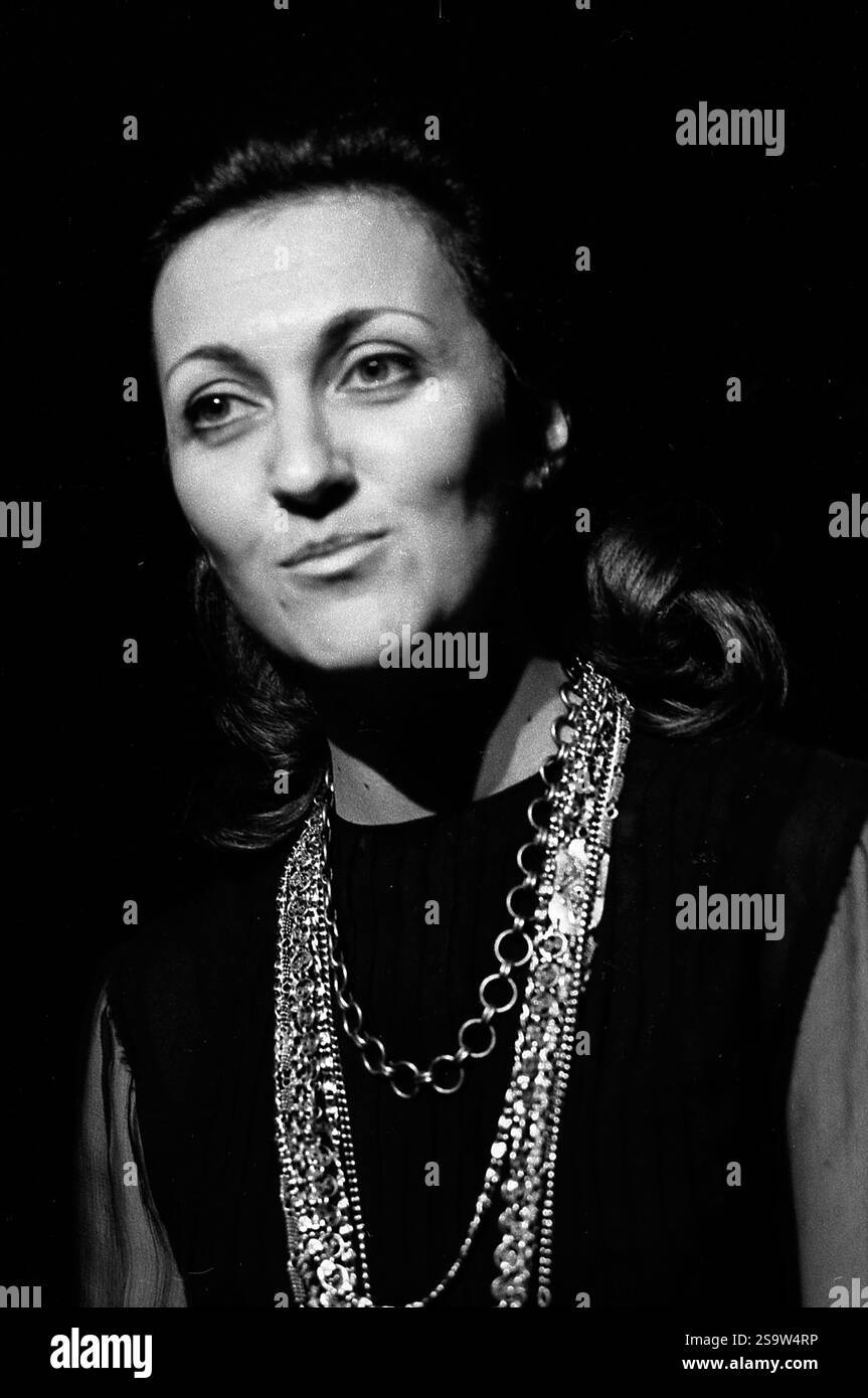 Argentine singer and teacher Dina Rot (Dina Gutkin Saposnik) during a ...