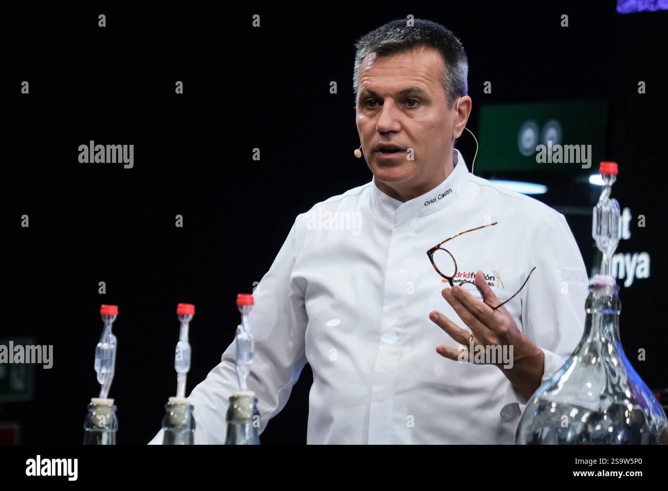 Madrid, Spain. 27th Jan, 2025. Spanish chef Oriol Castro during the 30 ...