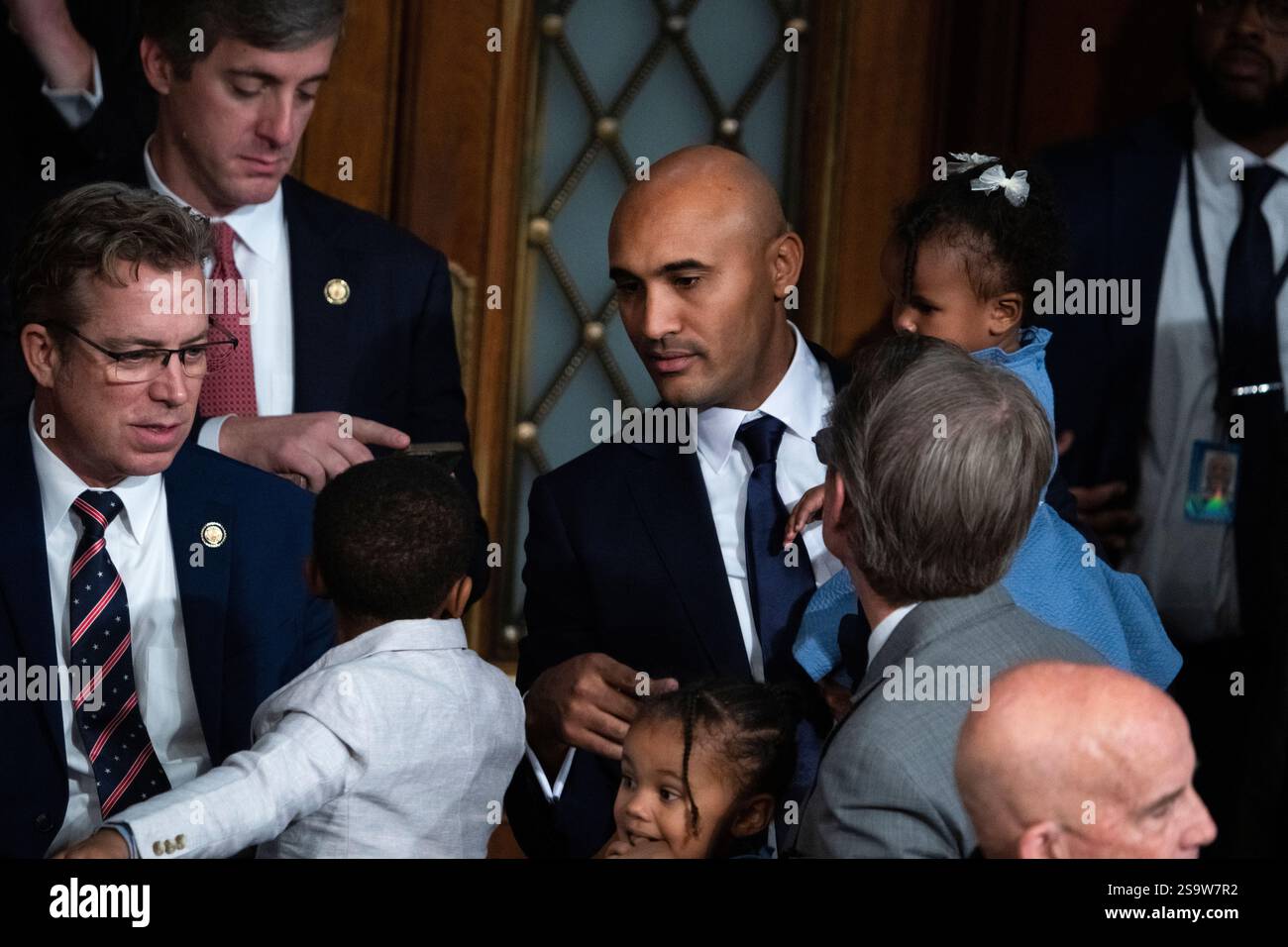 UNITED STATES - JANUARY 3: Reps. Shomari Figures, D-Ala., and Andy ...