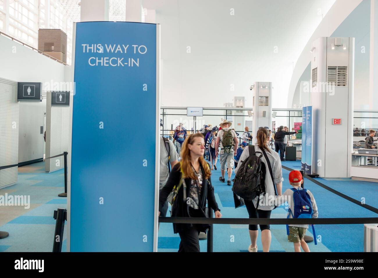 Miami Florida,Port of Miami,Norwegian Cruise Line NCL terminal B,inside ...