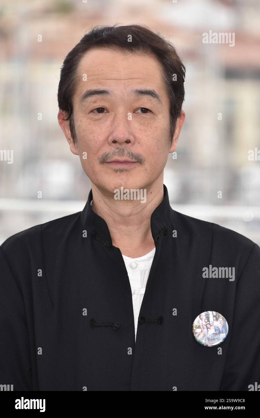 Lily Franky At The Photocall For Japanese Film Shoplifters Manbiki