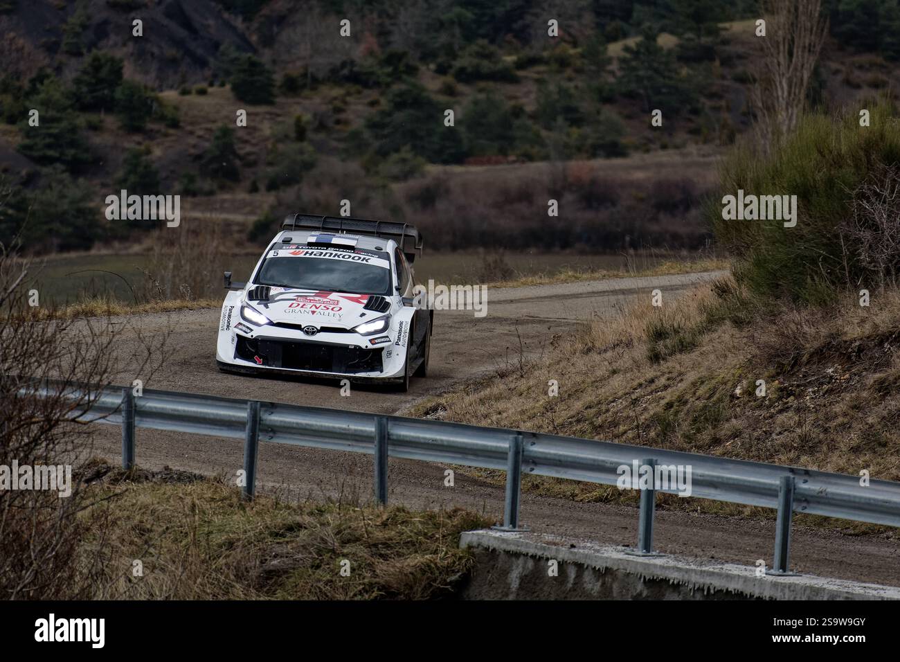 WRC Rally Monte Carlo 2025 at Sigottier, FRANCE, 25/01/2025 Florent ...