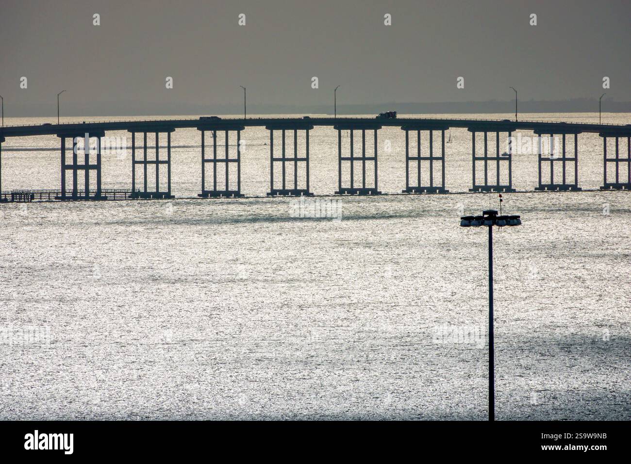 Miami Florida,Biscayne Bay,William M Powell Bridge,Rickenbacker ...