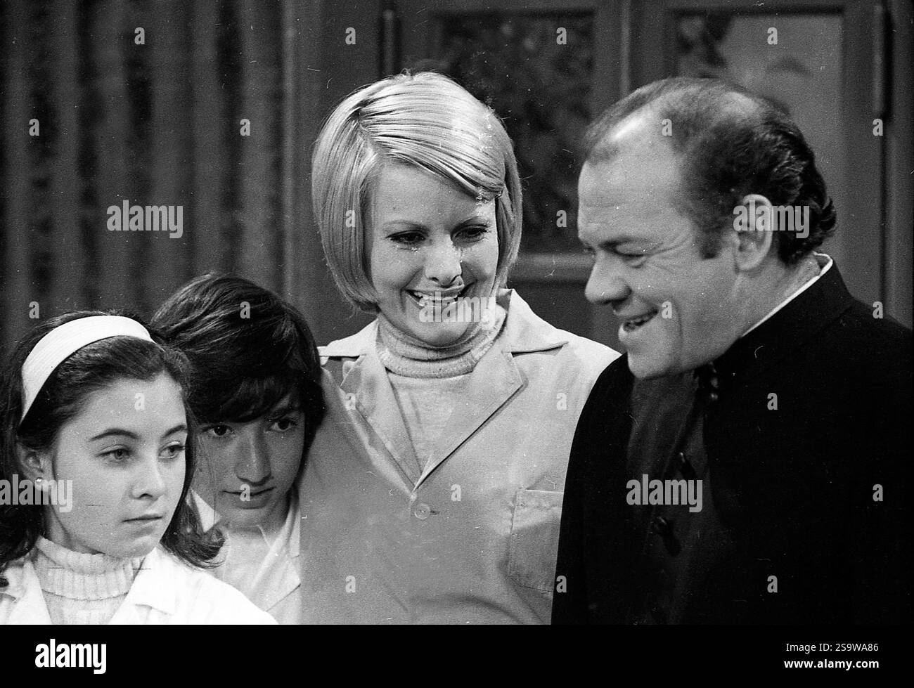 Argentine actress Marta González and Argentine actor Tito Alonso during ...