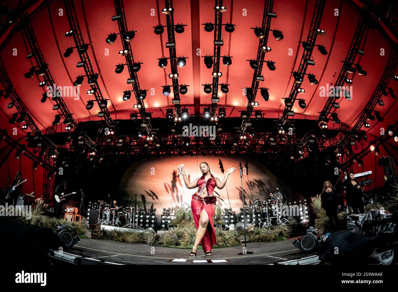 Tems live concert hi-res stock photography and images - Alamy