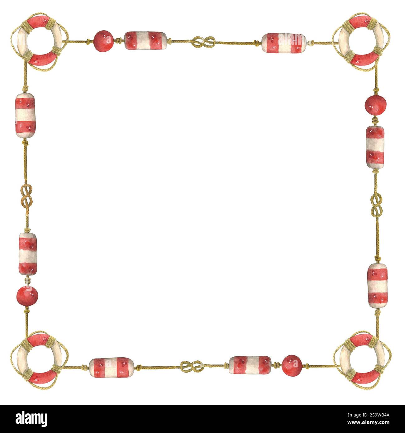 Square on the sea Cut Out Stock Images & Pictures - Alamy