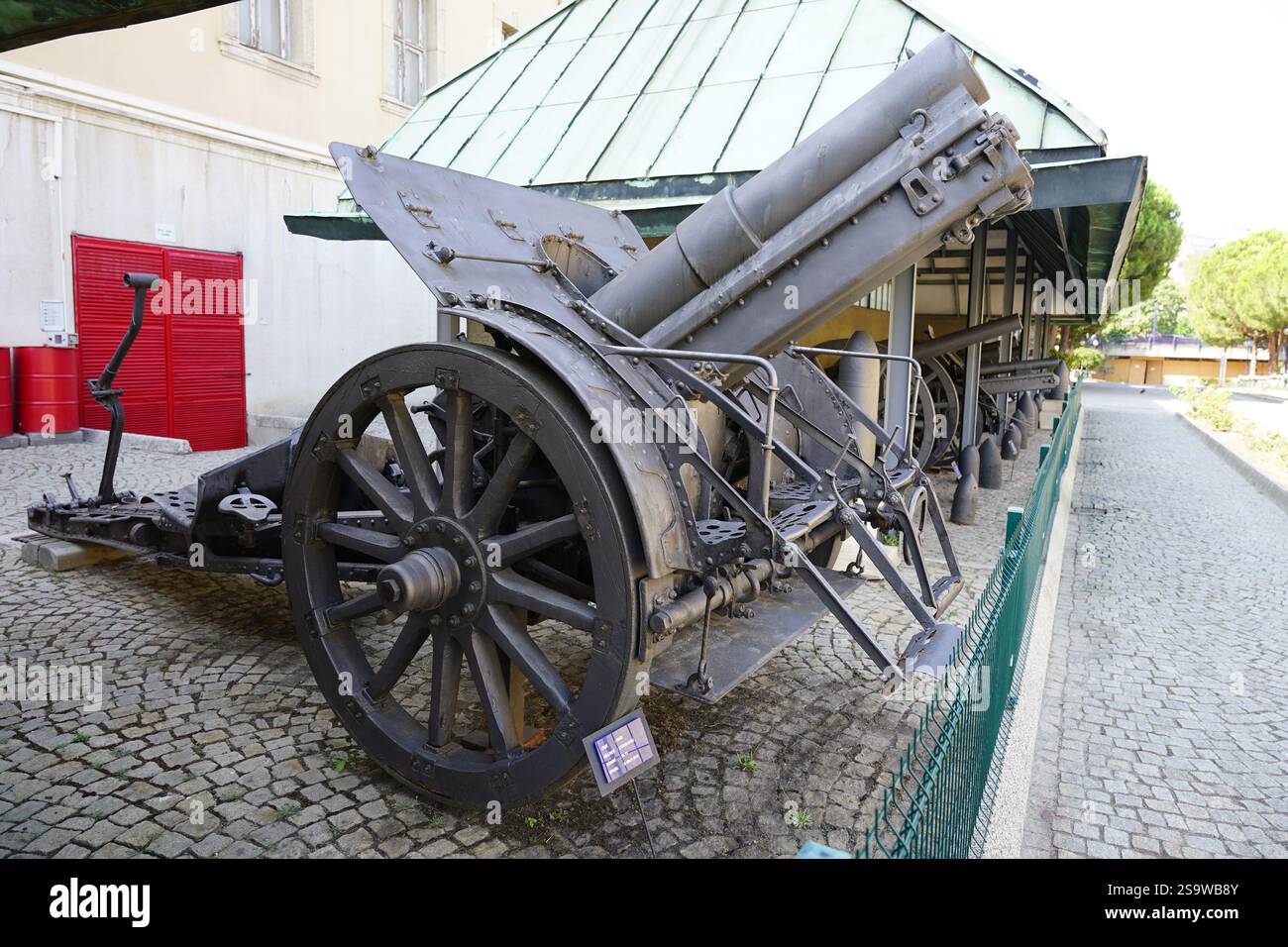 ISTANBUL, TURKIYE - AUGUST 04, 2024: Cannon in Istanbul Military Museum ...