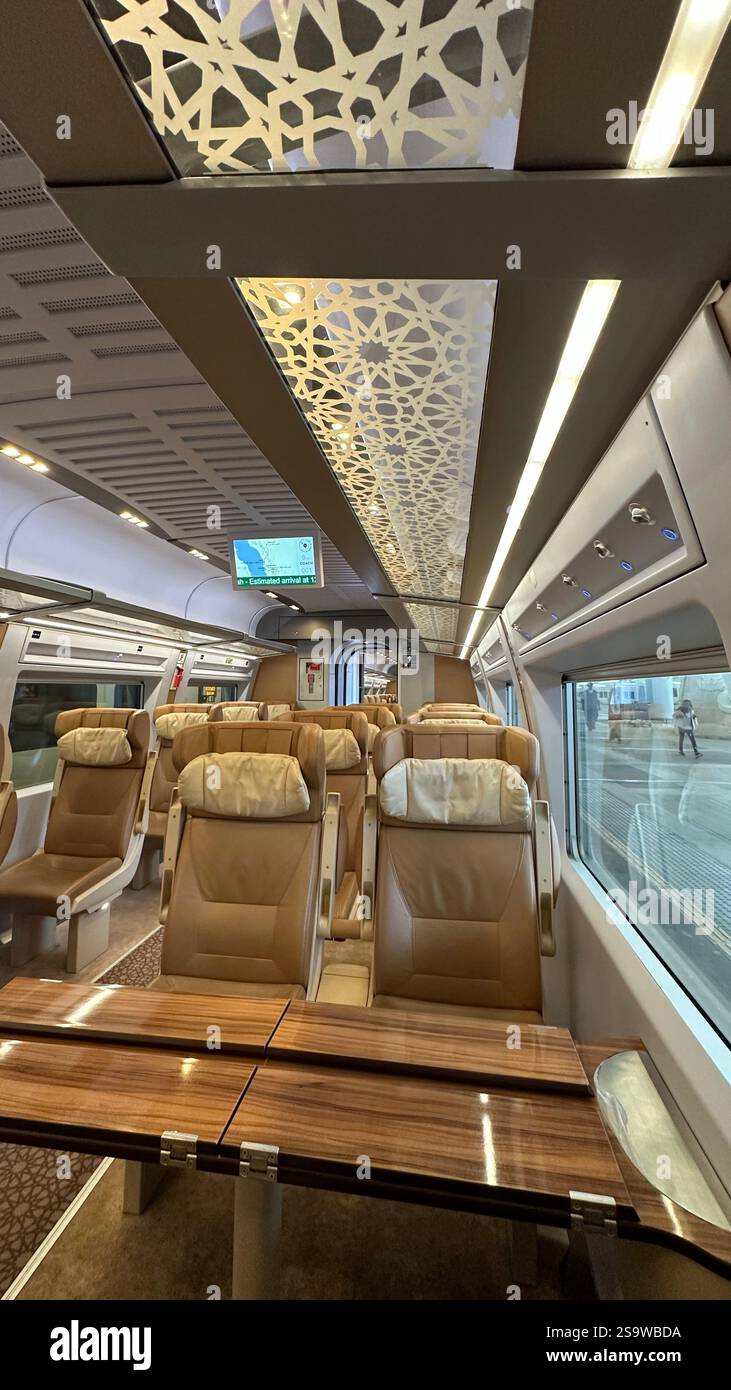 Mecca, Saudi Arabia - Jan 9, 2025 : Haramain High-Speed Railway station ...