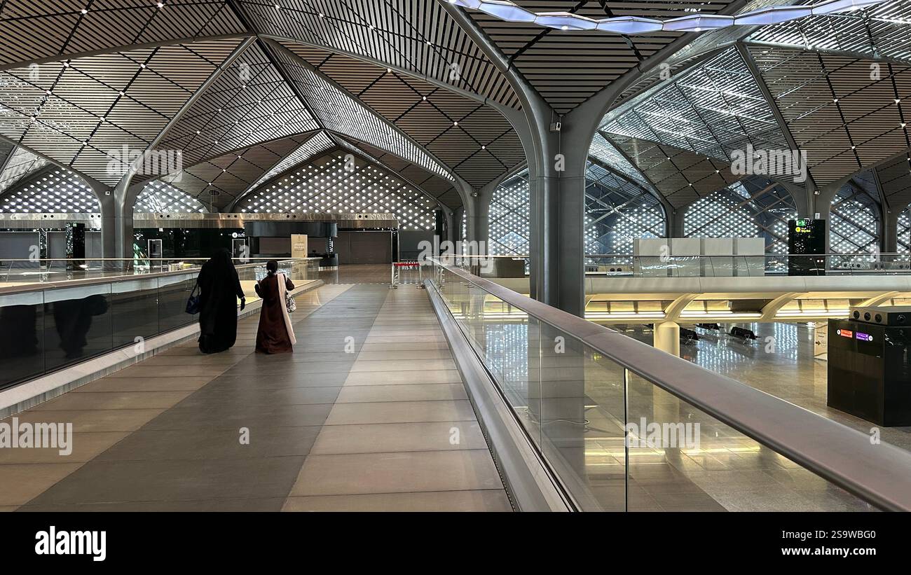 Mecca, Saudi Arabia - Jan 9, 2025 : Haramain High-Speed Railway station ...