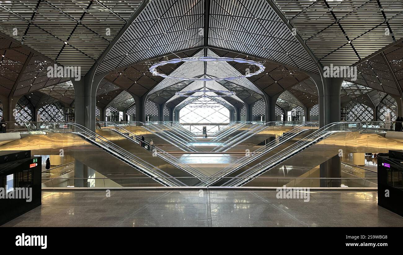 Mecca, Saudi Arabia - Jan 9, 2025 : Haramain High-Speed Railway station ...