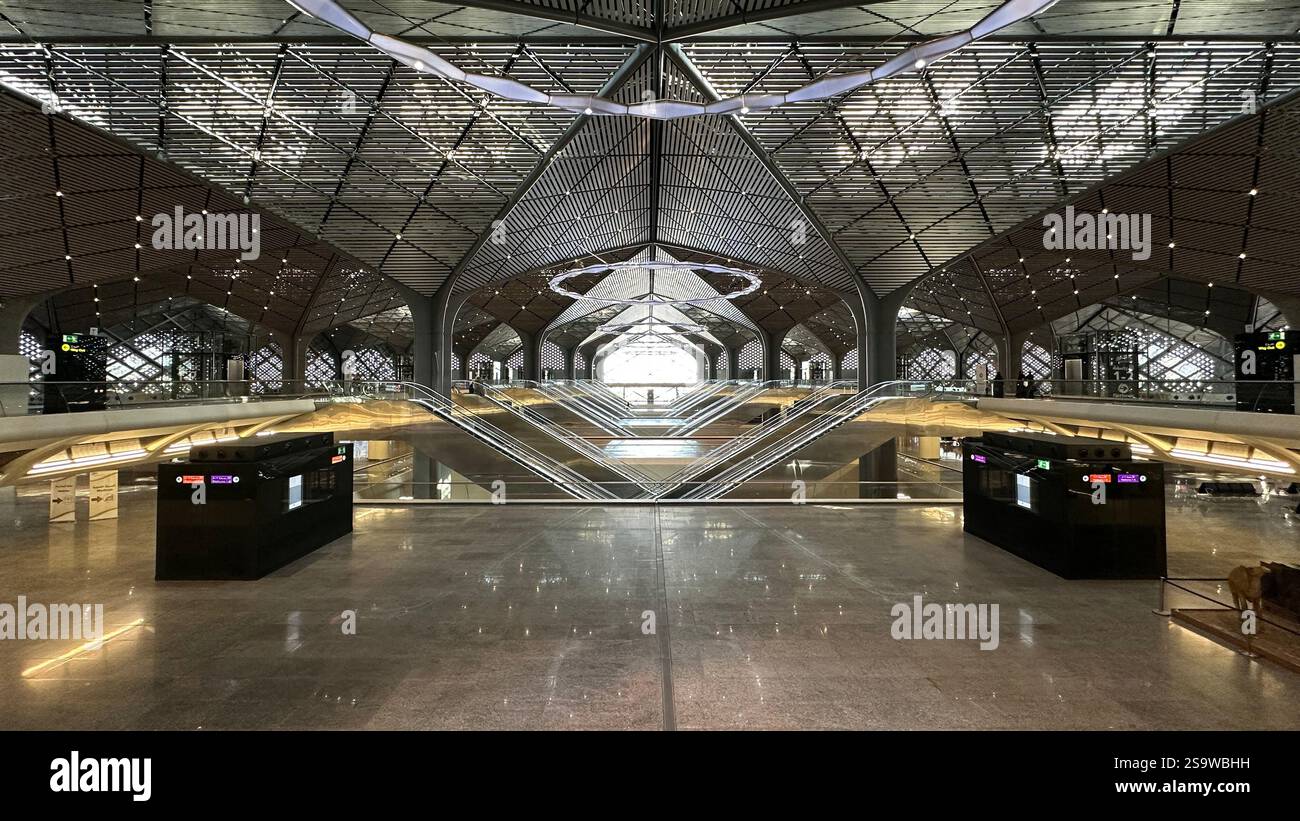 Mecca, Saudi Arabia - Jan 9, 2025 : Haramain High-Speed Railway station ...