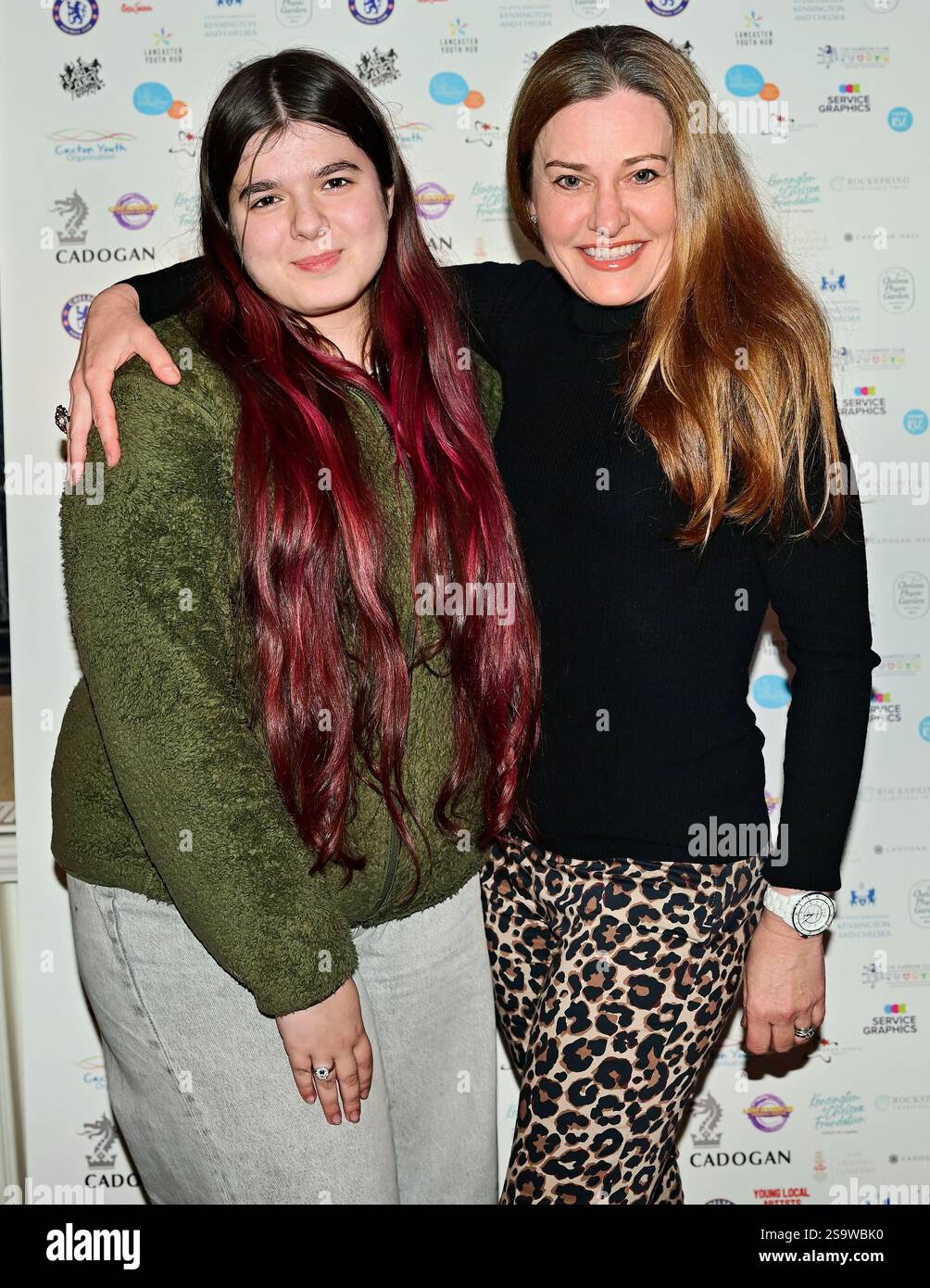 LONDON, UK. 26th Jan, 2025. Yanna Petrova, Michelle van Tulder attended ...