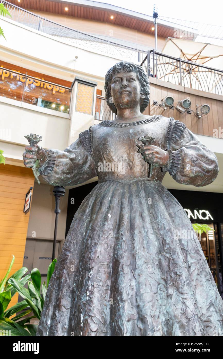 Honolulu, Hawaii, USA - February 22, 2024 - Queen Emma, the wife of ...