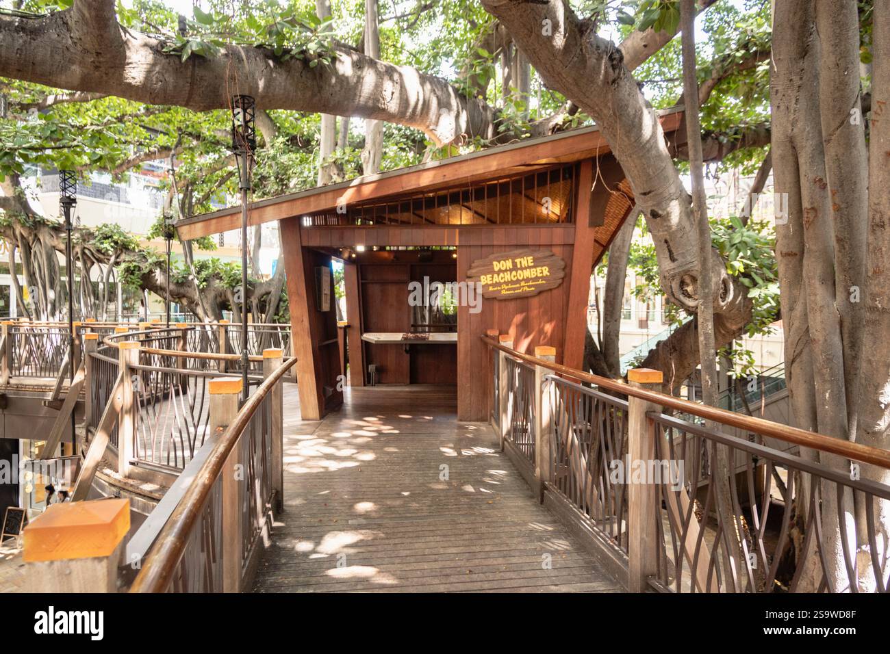 Honolulu, Hawaii, USA - February 22, 2024 - Don the Beachcomber ...