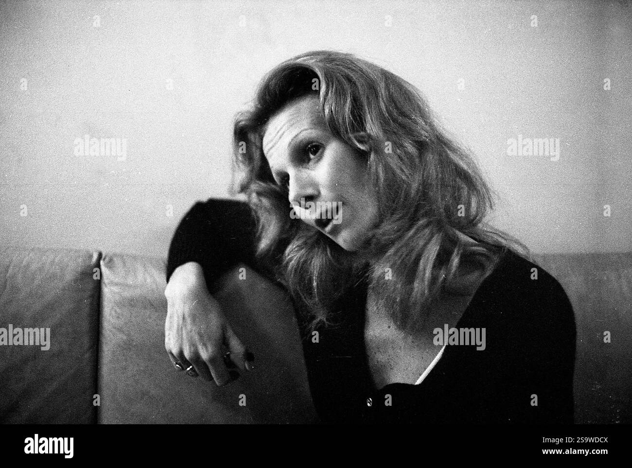Argentine theater, film and TV actress and producer, during an ...