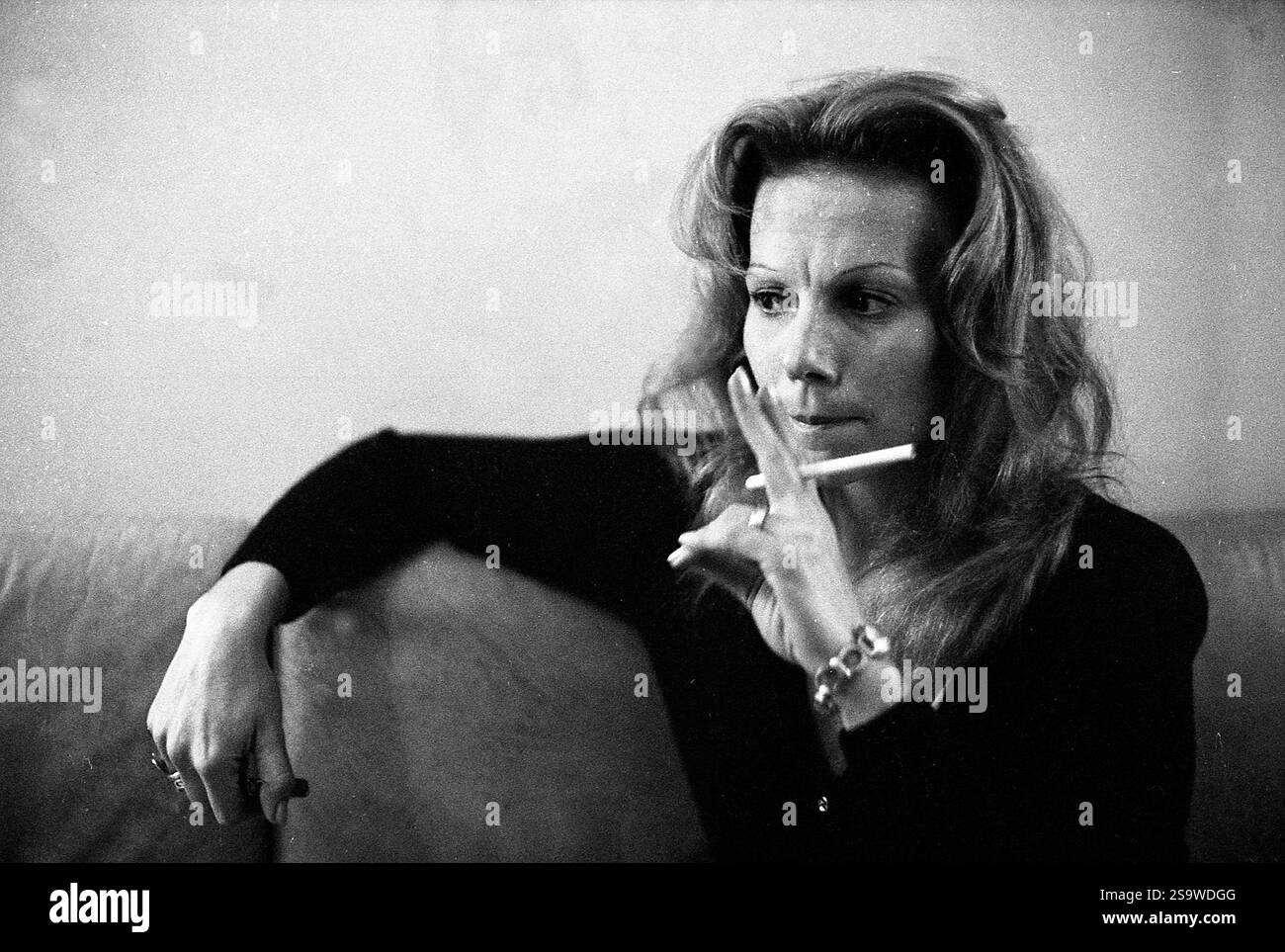 Argentine theater, film and TV actress and producer, during an ...