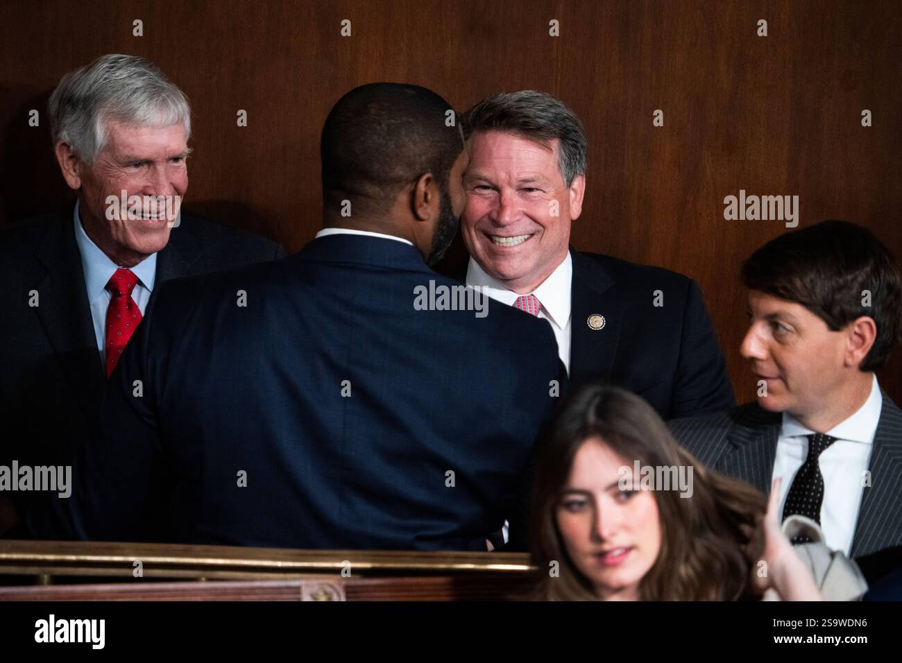 UNITED STATES - JANUARY 3: Former Rep. Connie Mack, R-Fla., his father ...