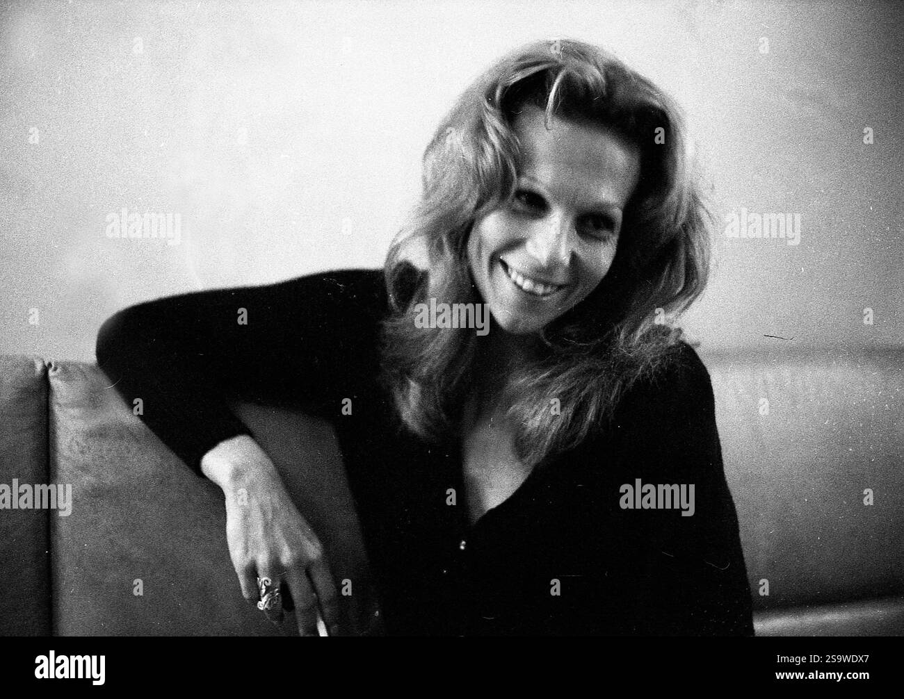 Argentine theater, film and TV actress and producer, during an ...