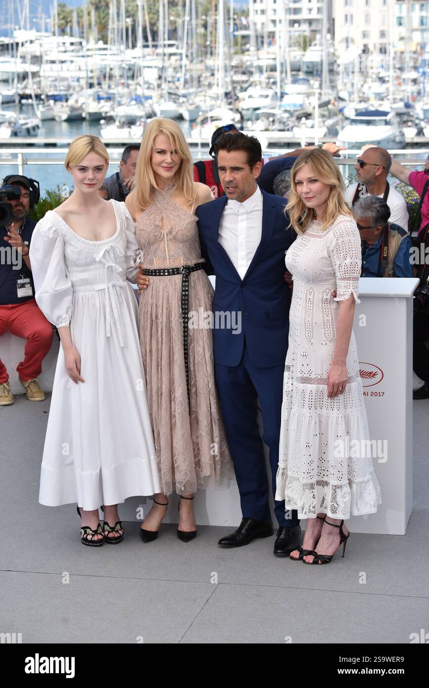 Elle FANNING, Nicole KIDMAN, Colin FARRELL, Kirsten DUNSTTHE BEGUILED ...