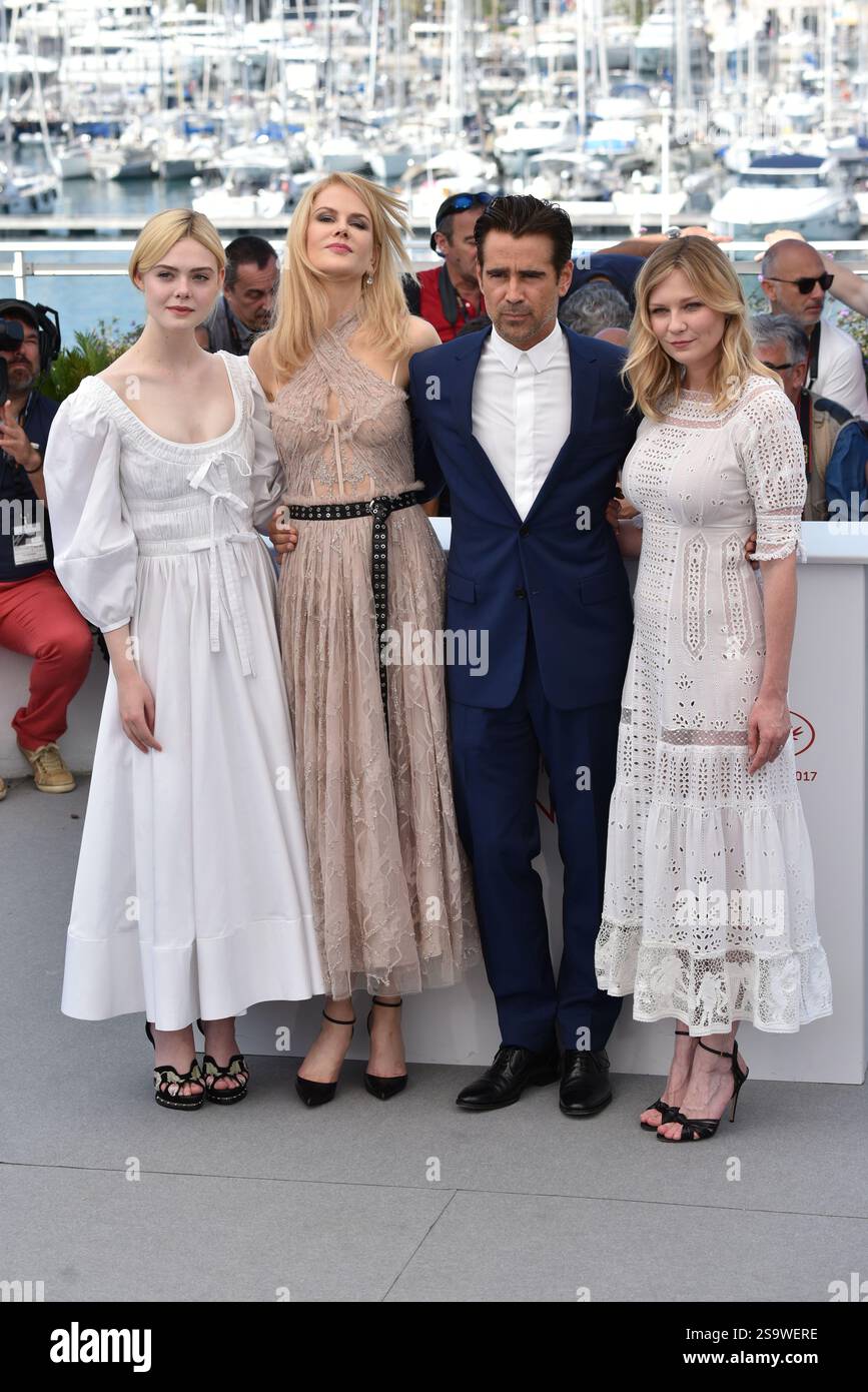 Elle FANNING, Nicole KIDMAN, Colin FARRELL, Kirsten DUNSTTHE BEGUILED ...