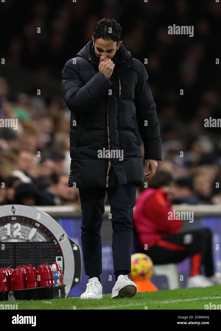 London, UK. 26th Jan, 2025. Ruben Amorim, Head Coach of Manchester ...