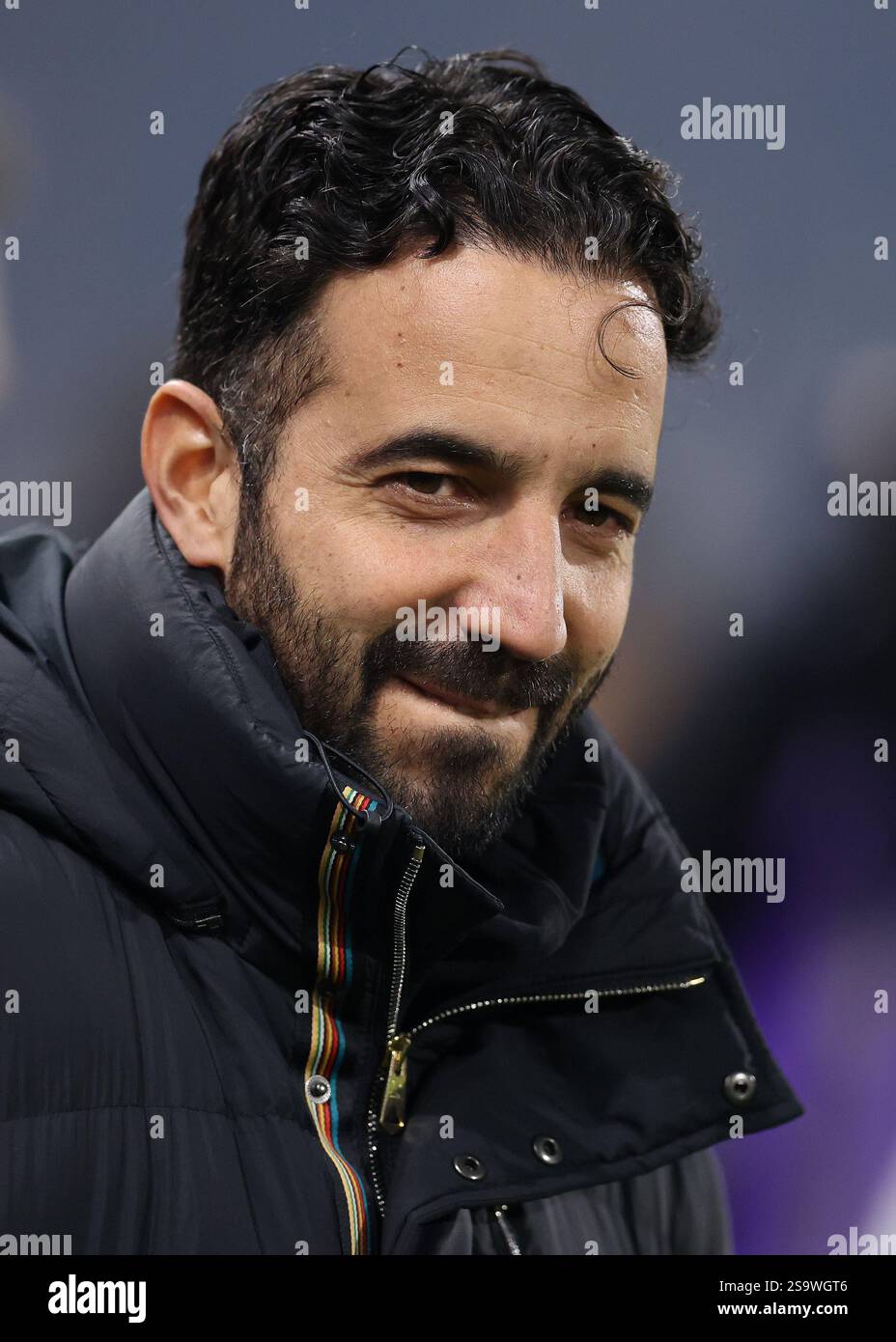 London, England, 26th January 2025. Ruben Amorim, Head Coach of ...