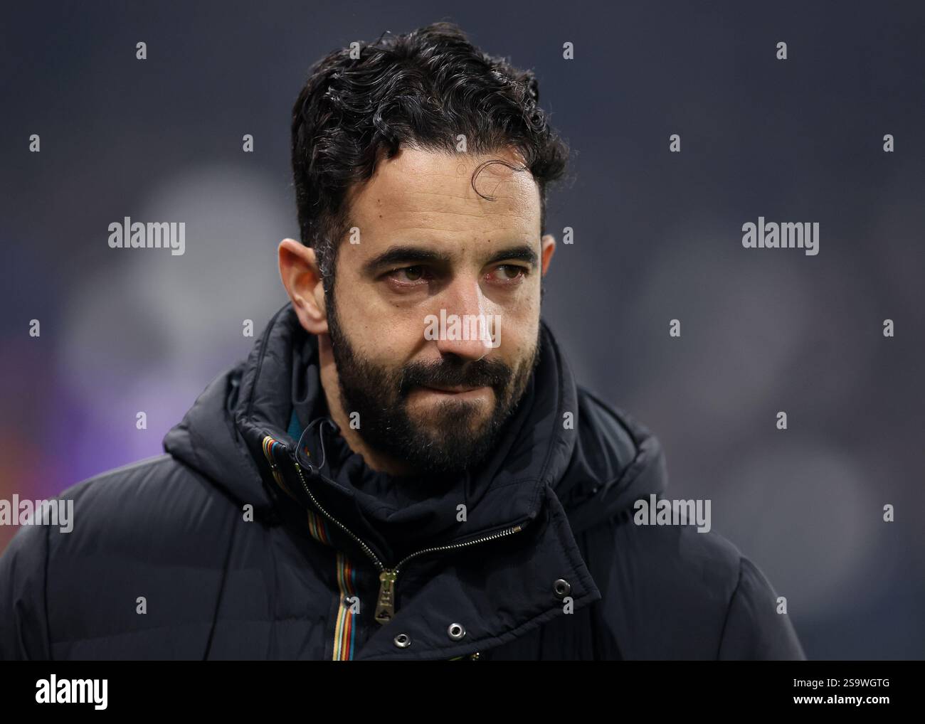 London, England, 26th January 2025. Ruben Amorim, Head Coach of ...