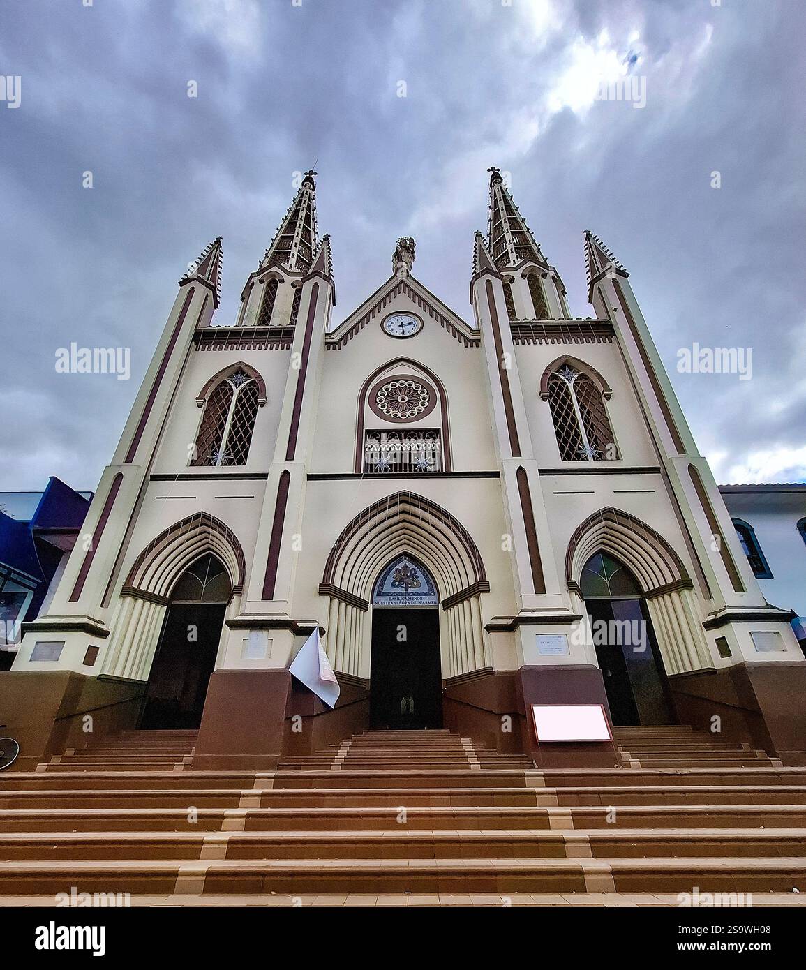 Frontino, Antioquia - Colombia. January 19, 2025. Catholic parish ...
