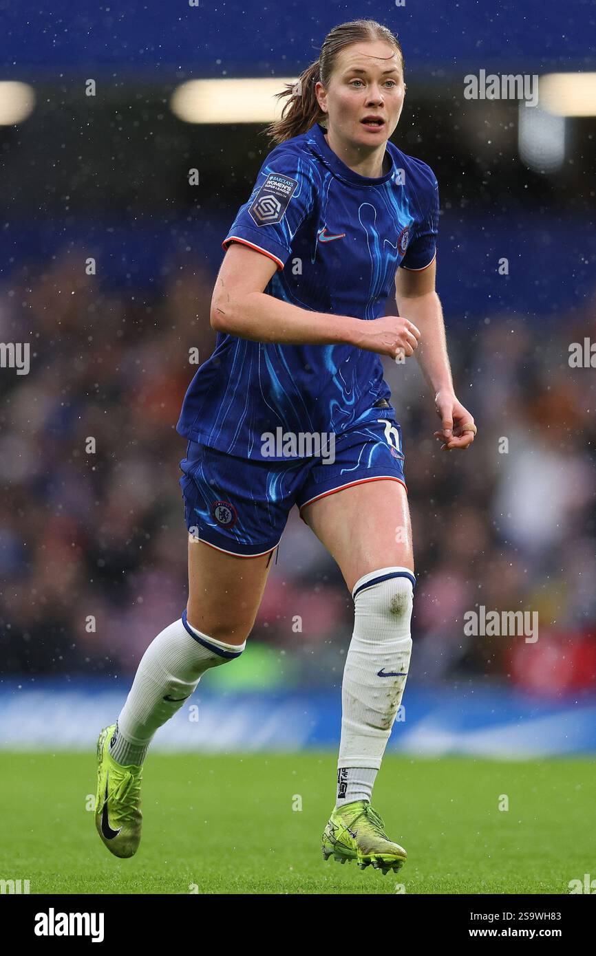 London, UK. 26th Jan, 2025. Sjoeke Nusken of Chelsea during the FA ...
